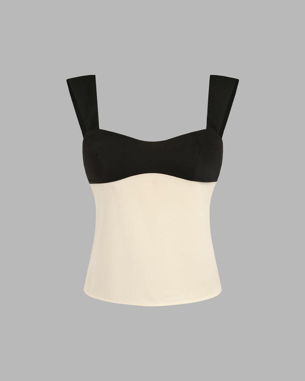 Two Tone Crop Cami Top – Littlebox India