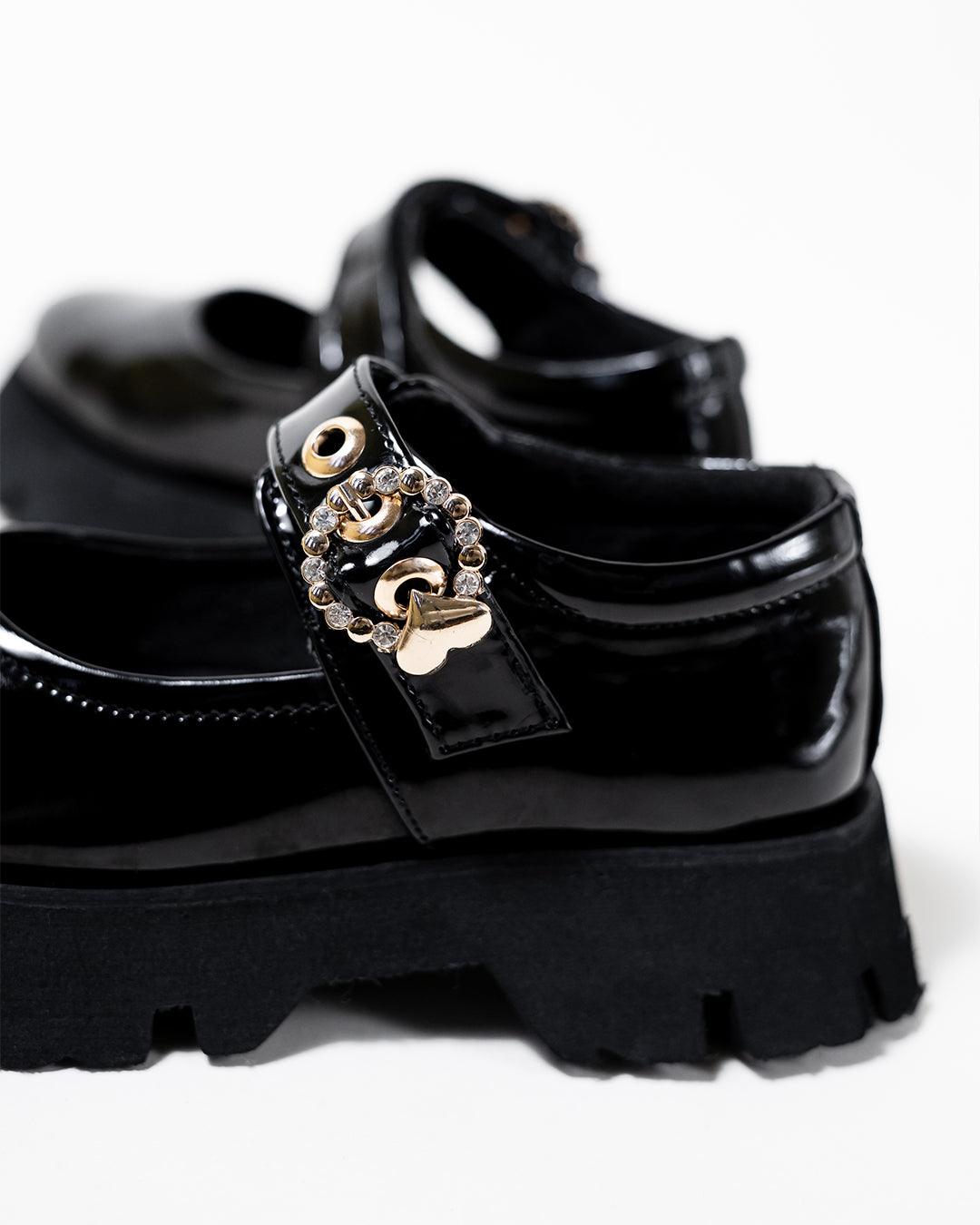 Back To School Aesthetic Cute Buckle Details Shoe – Littlebox India