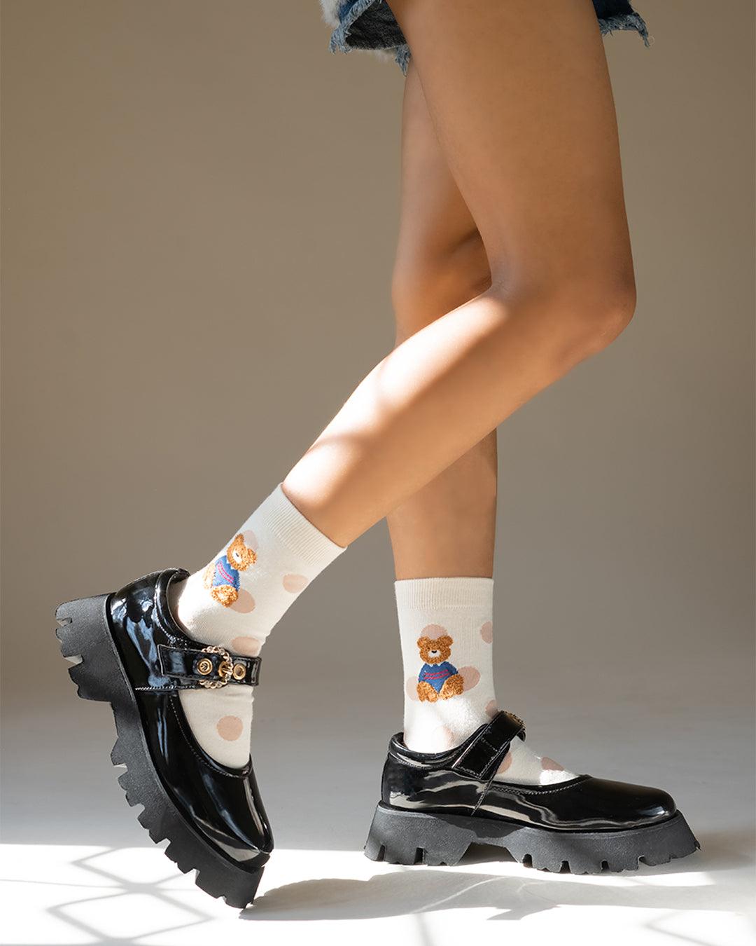 Back To School Aesthetic Cute Buckle Details Shoe – Littlebox India